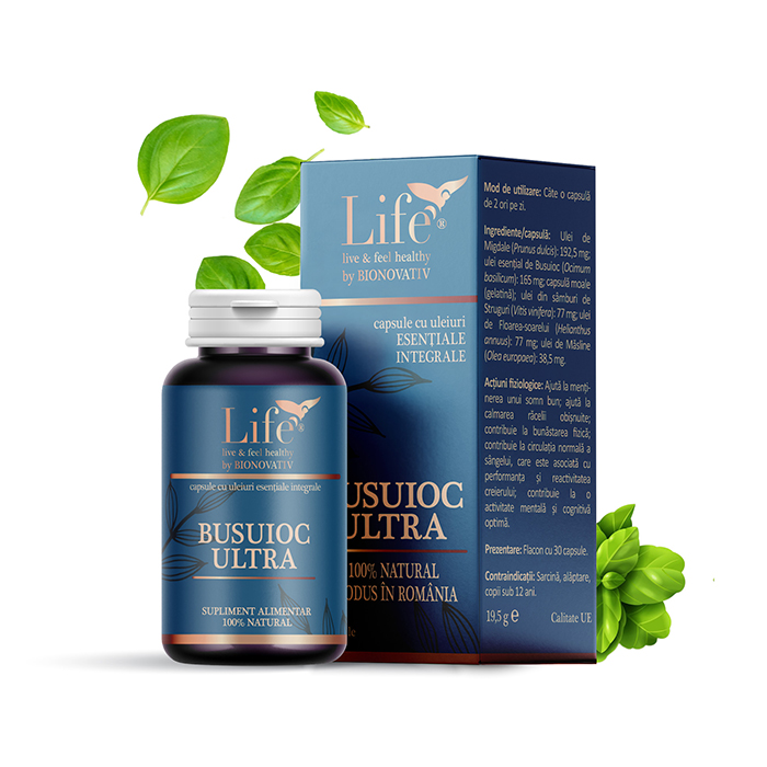 Capsule cu uleiuri esentiale | Life-Bio
